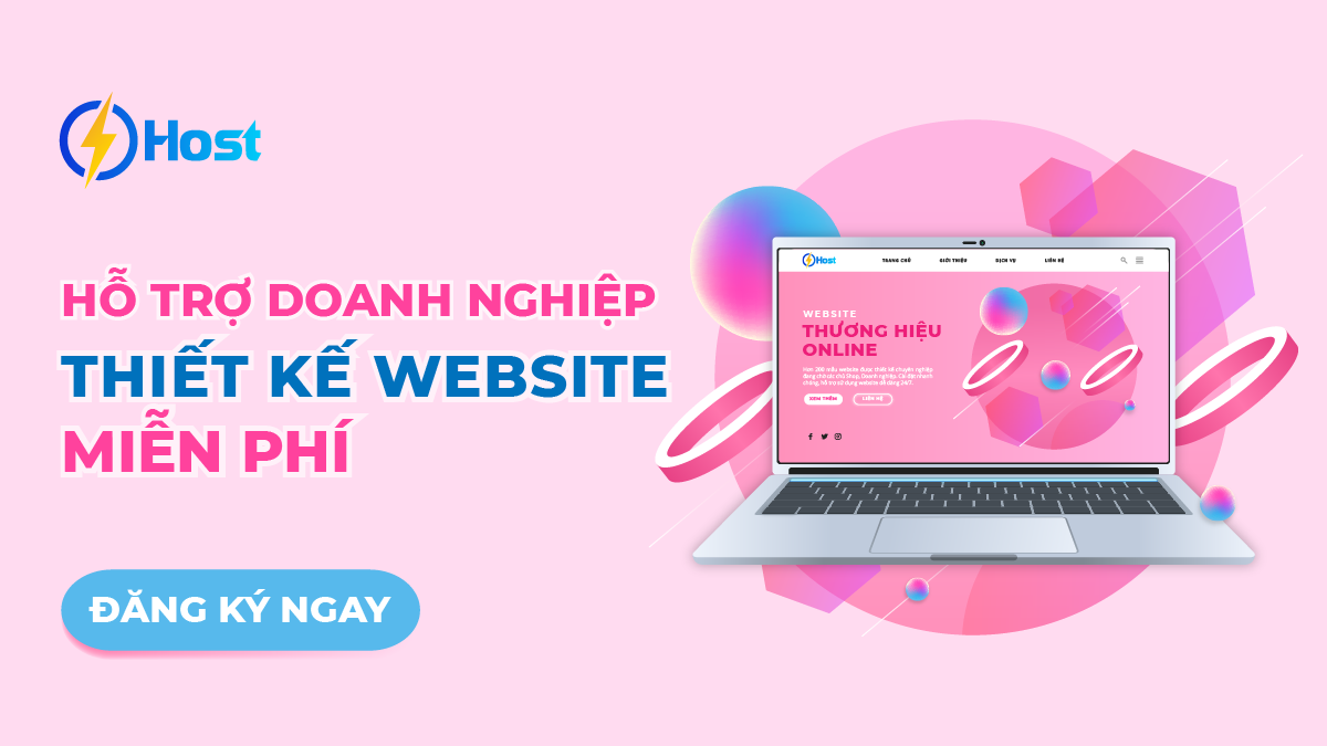 Đăng ký thành công - SHost WEB - Thiết Kế Website Miễn Phí với hơn 200 ...